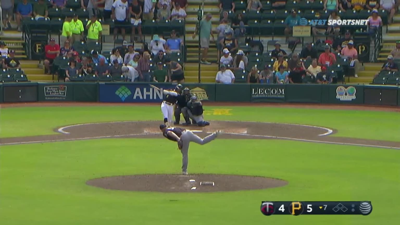 Travis Swaggerty crushes a homer to left field | 03/18/2023 | MLB.com