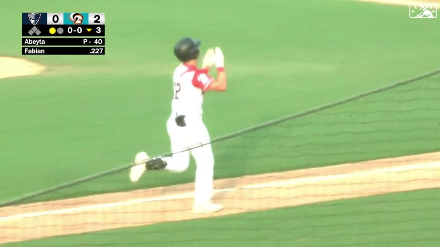 Jud Fabian homers on a line drive to left center | 07/02/2023 | Tampa ...