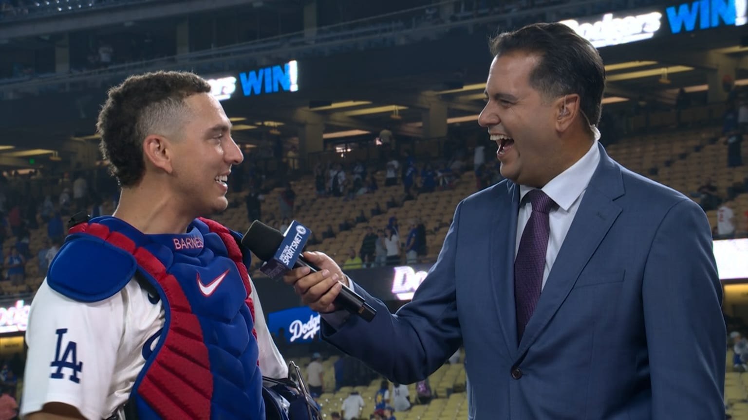 Austin Barnes on return, Dodgers' win | 08/29/2024 | MLB.com