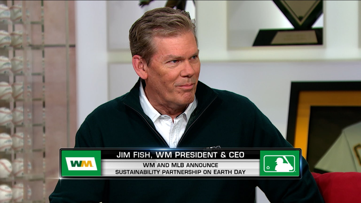 Jim Fish on the WM and MLB sustainability partnership | 04/22/2024 ...