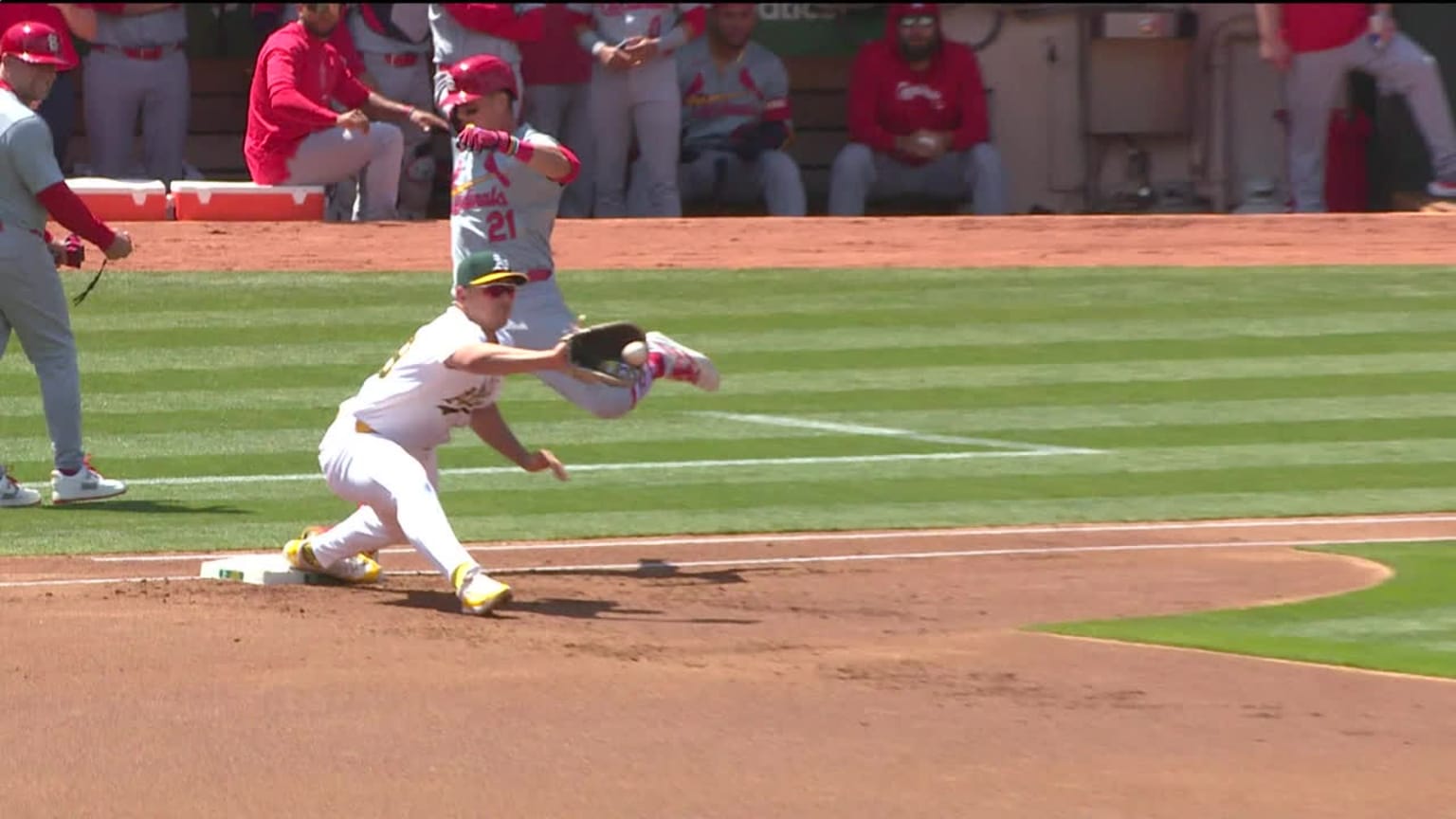 Athletics turn double play after a review | 04/17/2024 | Athletics