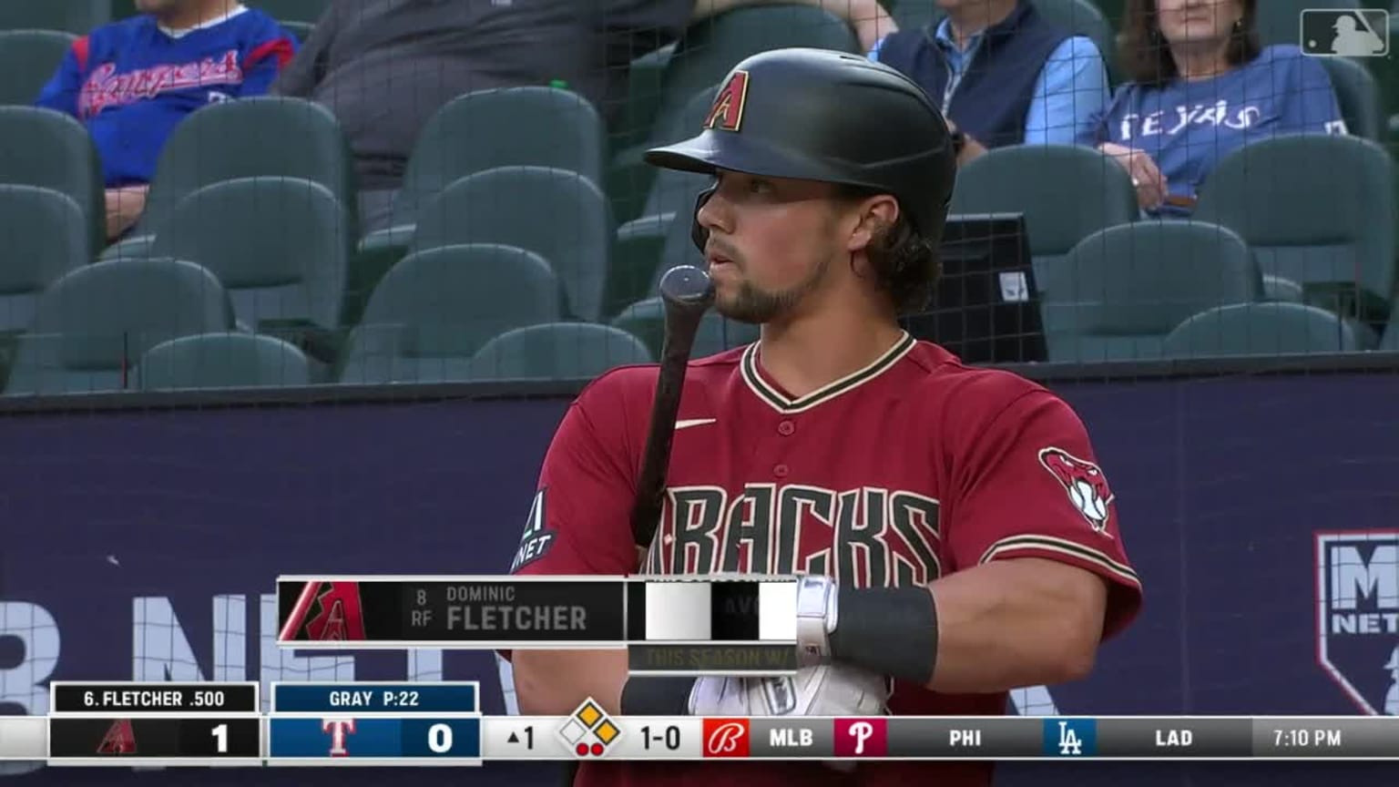 Dominic Fletcher hits an RBI single to left field | 05/02/2023 ...