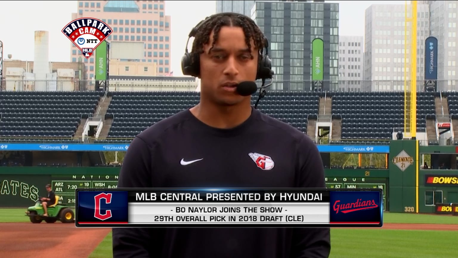 Bo Naylor discusses brothers, playing for Guardians | 07/19/2023 ...