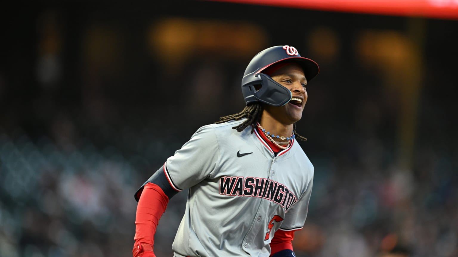 CJ Abrams pega hit impulsor | 09/04/2024 | Los Nationals de Washington