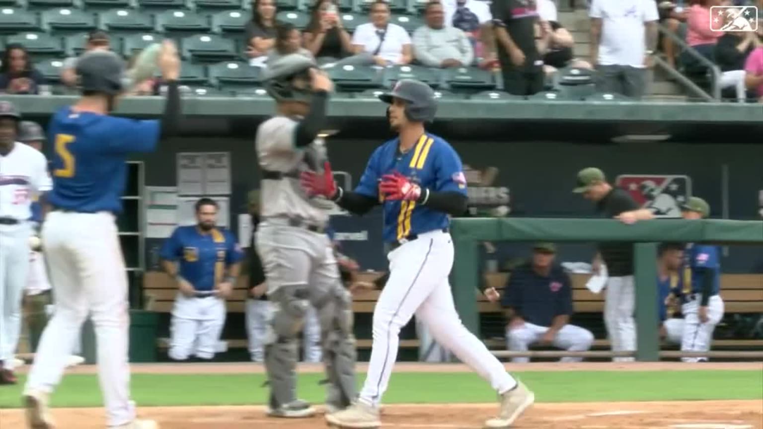Marlins' No. 9 prospect Amaya hits a 2-run homer | 25/05/2023 | Los ...