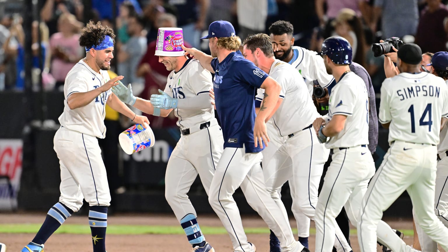 Taylor Walls' walk-off sac fly | 05/20/2025 | Tampa Bay Rays