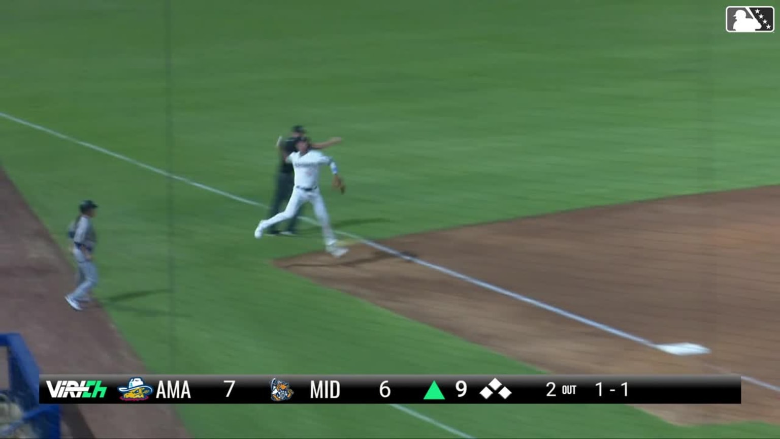 Jordan Groshans' impressive throw | 07/06/2024 | Athletics