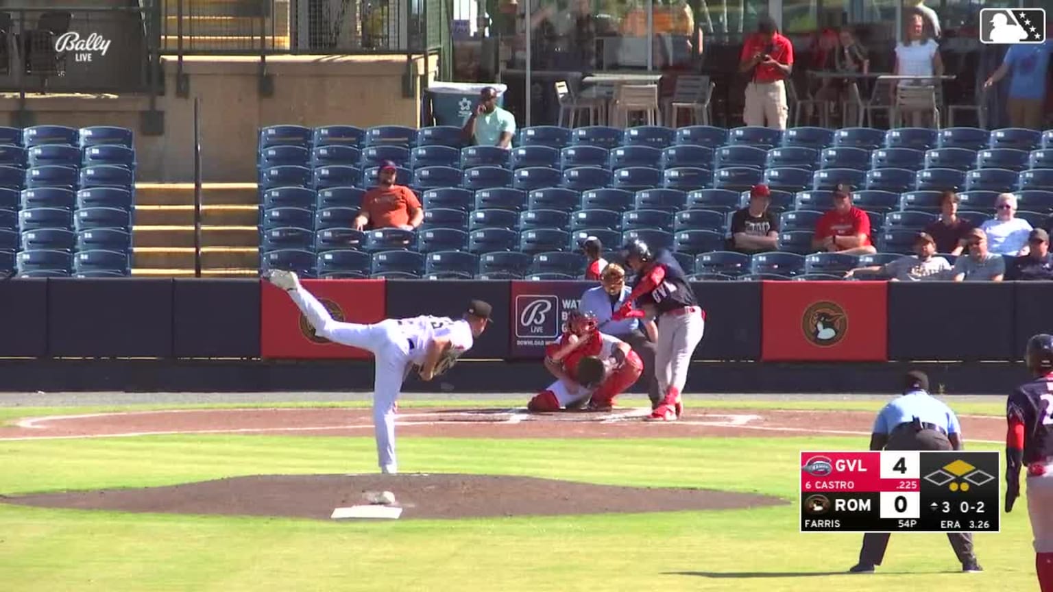 Allan Castro's two-run home run | 07/11/2024 | Boston Red Sox