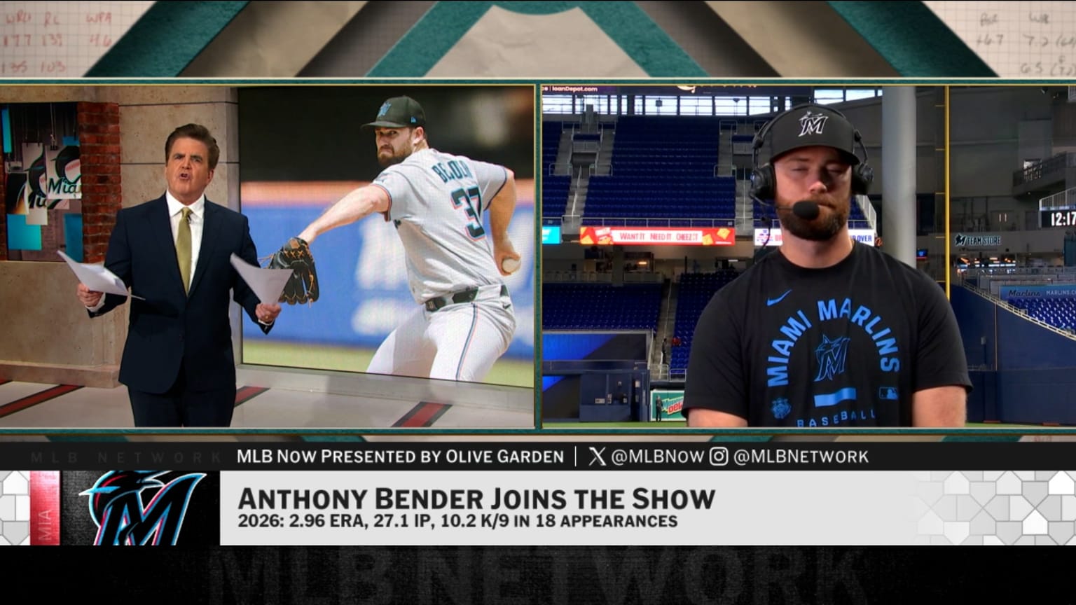 Anthony Bender joins MLB Now | 06/11/2026 | MLB.com