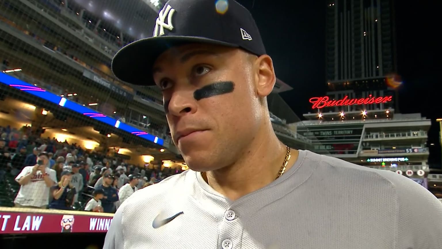 Aaron Judge talks four-hit game, Giancarlo Stanton | 05/15/2024 | MLB.com