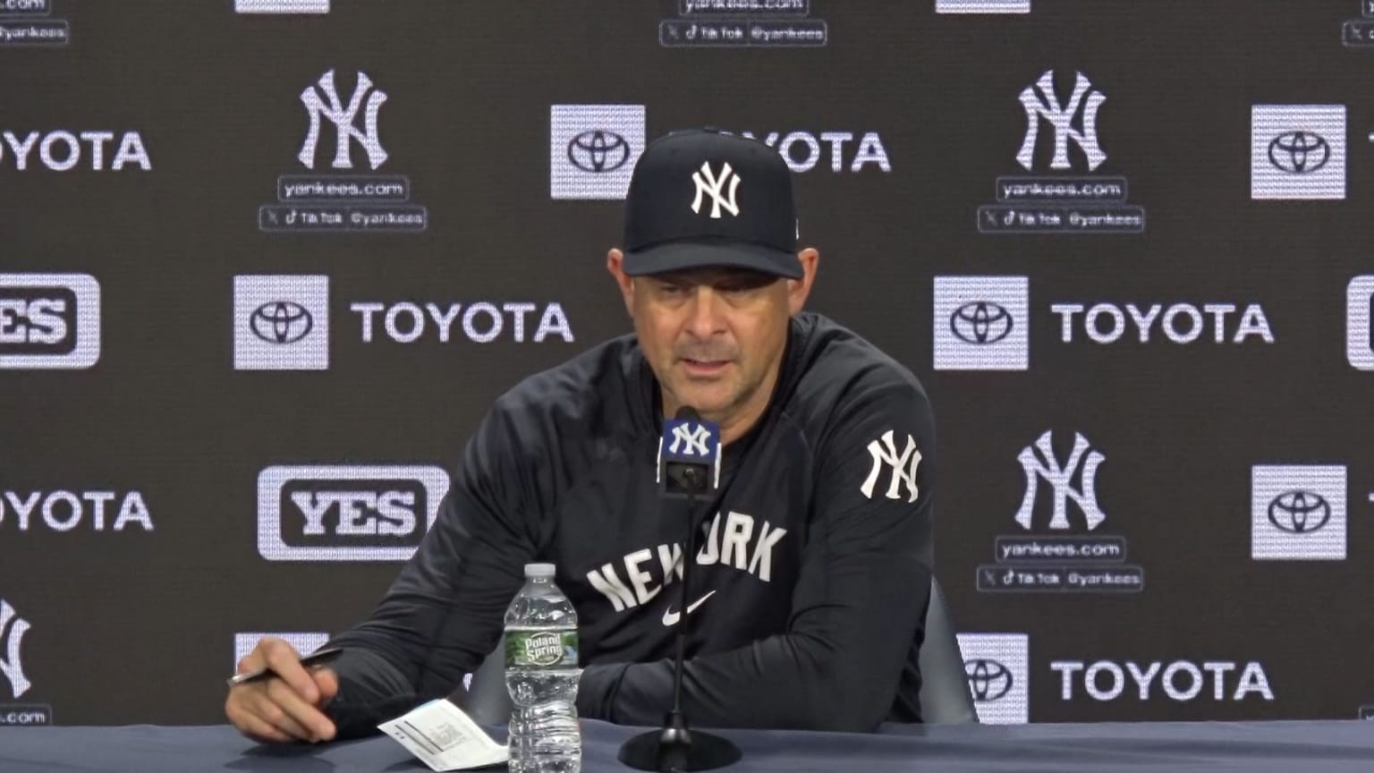 Aaron Boone on Stanton's big night, Yankees' 5-1 win | 08/26/2025 | New ...
