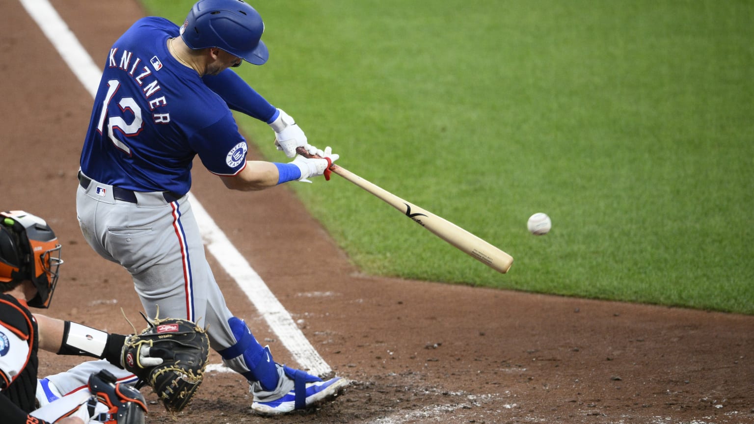 Andrew Knizner conecta sencillo remolcador | 30/06/2024 | Los Rangers ...