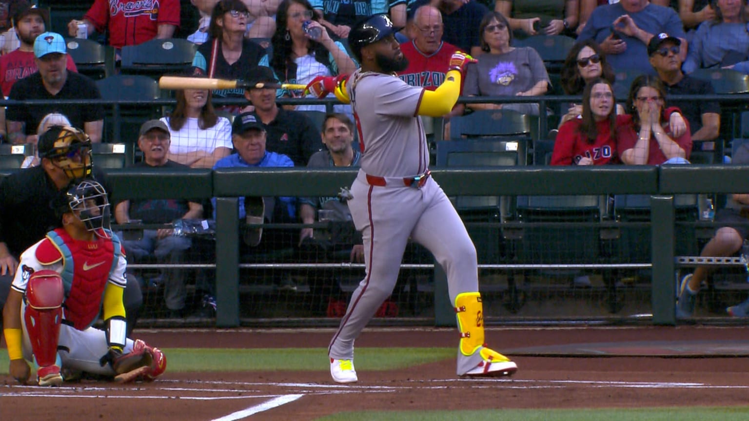 Marcell Ozuna conecta un bambinazo | 26/04/2025 | Los Bravos de Atlanta