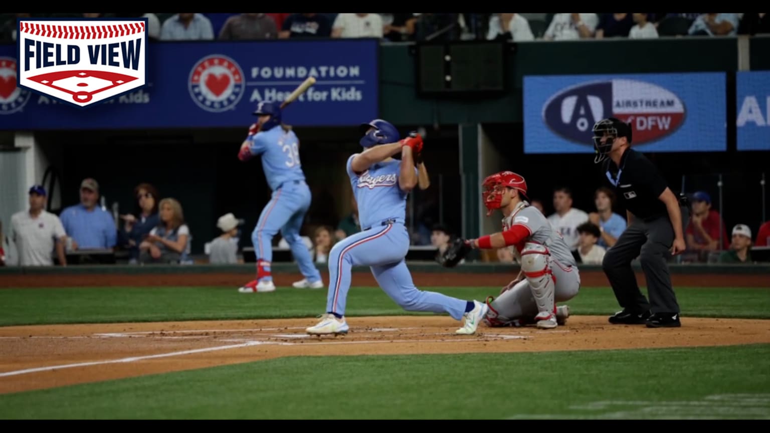 Field View: Wyatt Langford's Inside-the-park homer! | 04/28/2024 ...