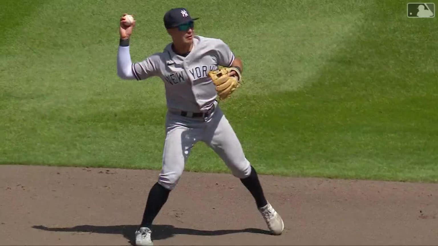 Yankees infield turns a nifty double play | 04/26/2023 | New York Yankees