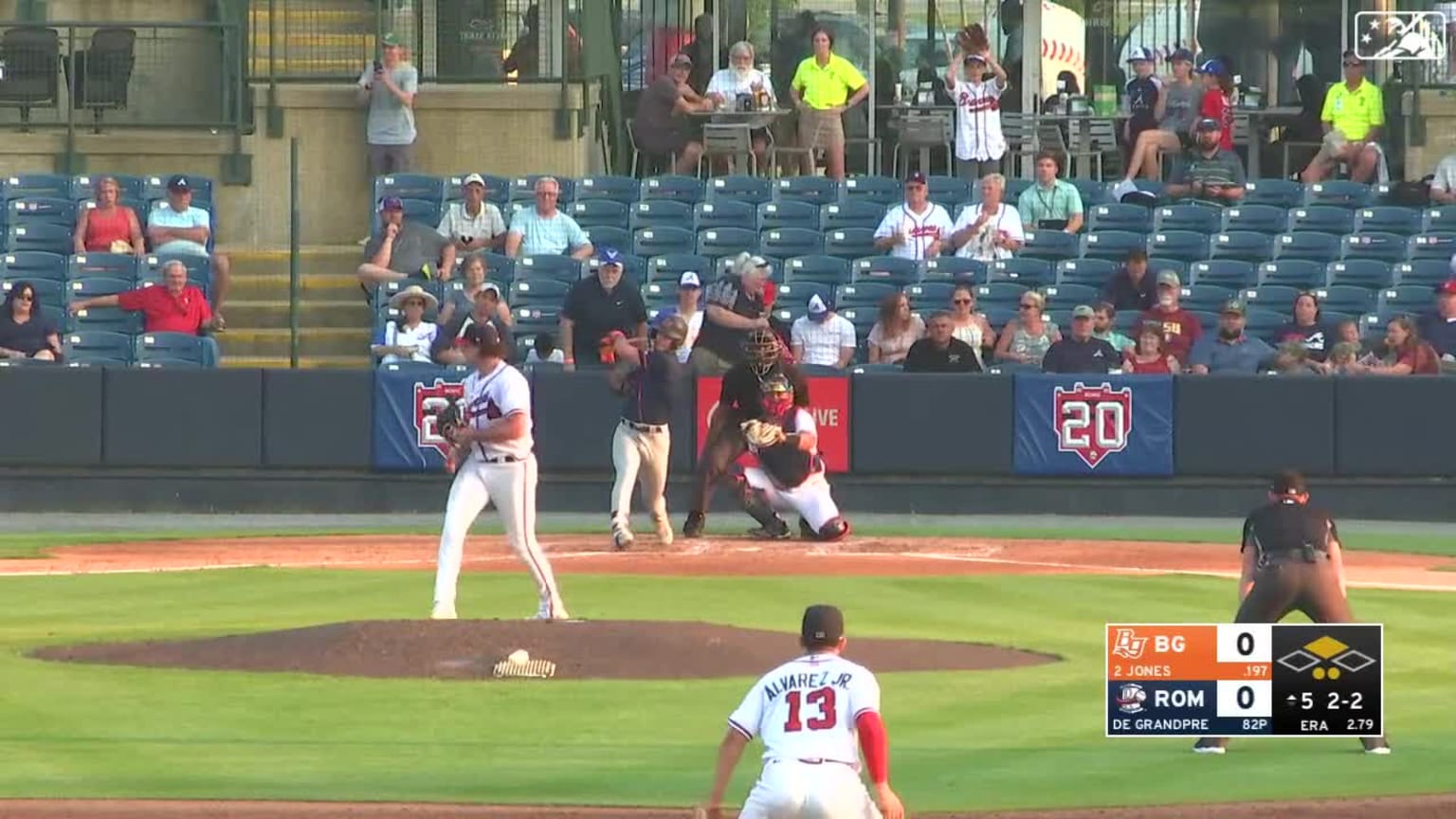 Cedric De Grandpre records his 9th whiff of the game | 06/29/2023 ...