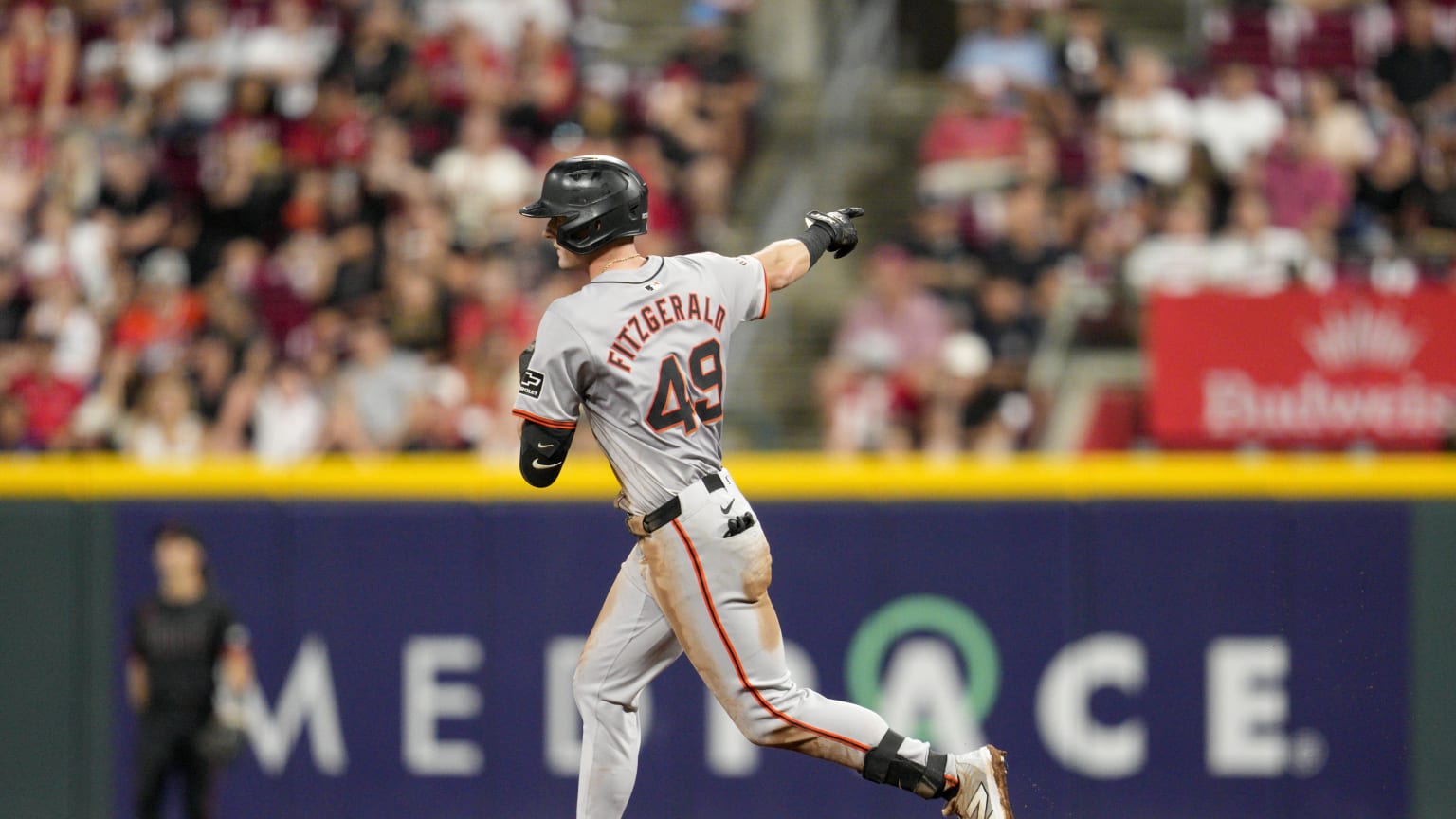 Tyler Fitzgerald's solo home run (10) | 08/02/2024 | San Francisco Giants