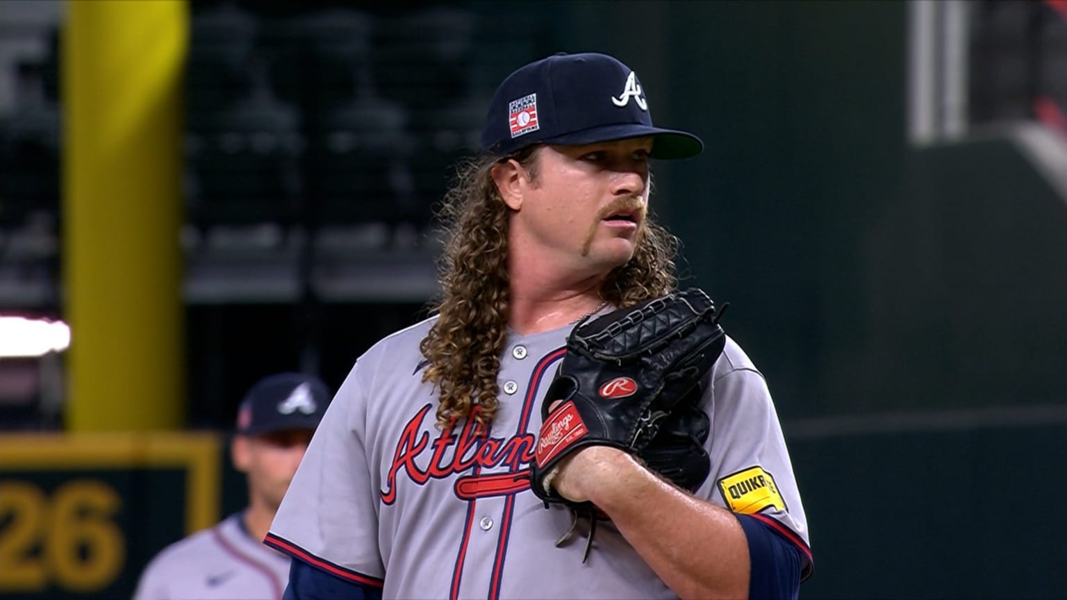 Grant Holmes strikes out Rowdy Tellez | 07/26/2025 | Atlanta Braves