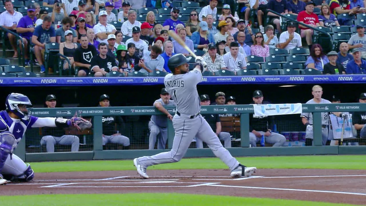 Elvis Andrus slugs a solo homer to center field | 08/18/2023 | Chicago ...