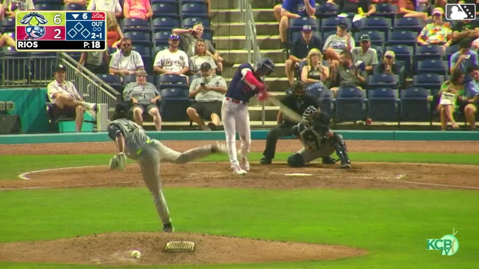 George Wolkow's second homer of the game | 06/29/2024 | MLB.com