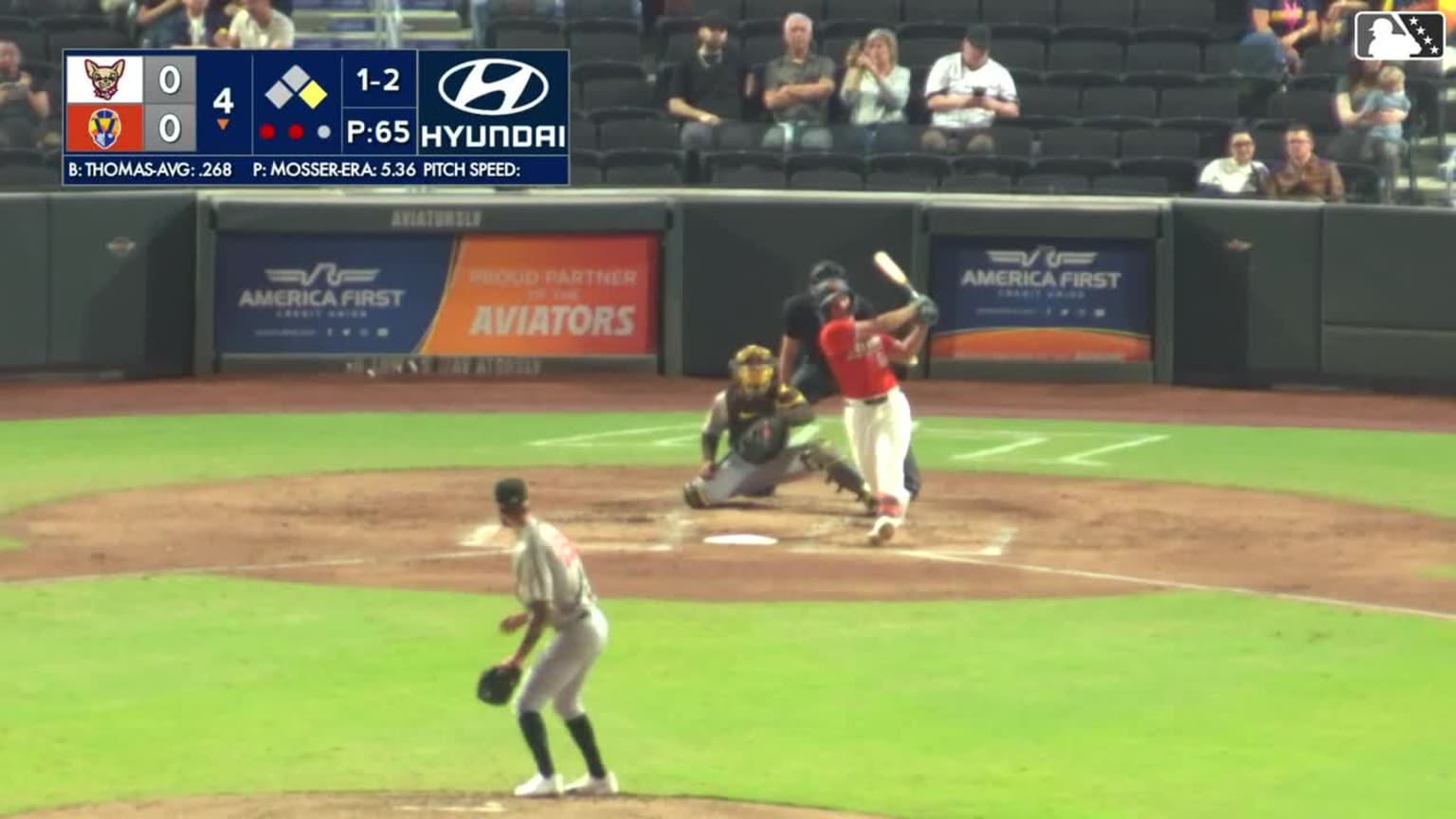 Colby Thomas hits his 17th dinger of the season | 20/09/2024 | Los ...