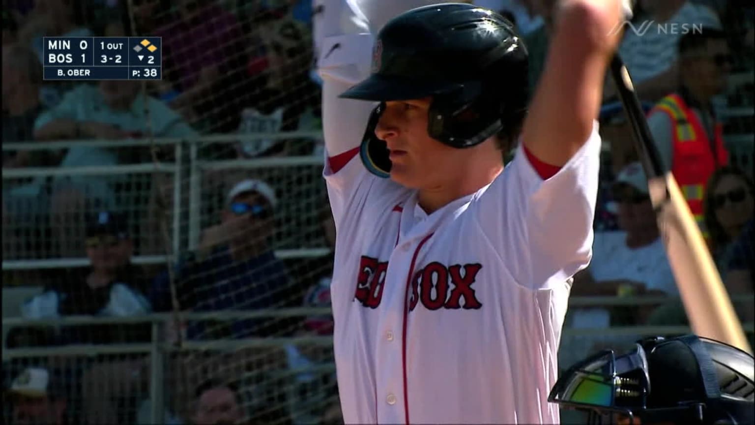 Roman Anthony walks twice in 8-6 victory over Twins | 02/25/2024 ...