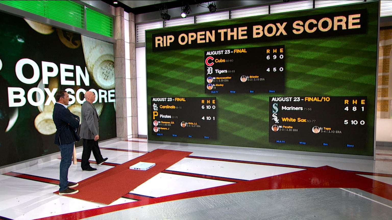 Rip Open the Box Score | 08/24/2023 | MLB.com