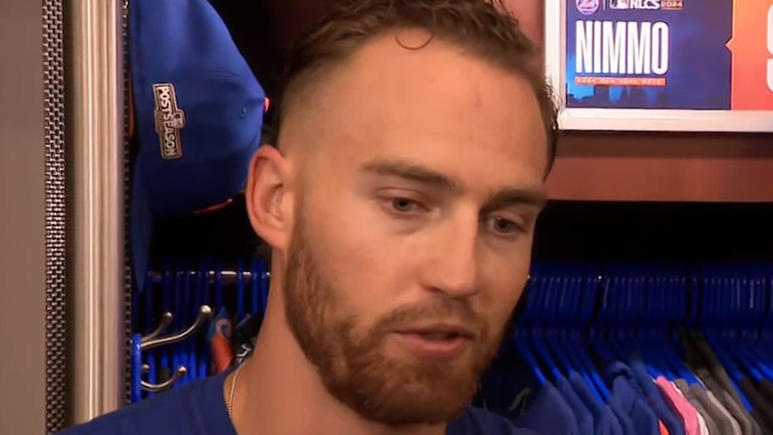 Brandon Nimmo on Mets' backs being against the wall | 10/17/2024 | MLB.com
