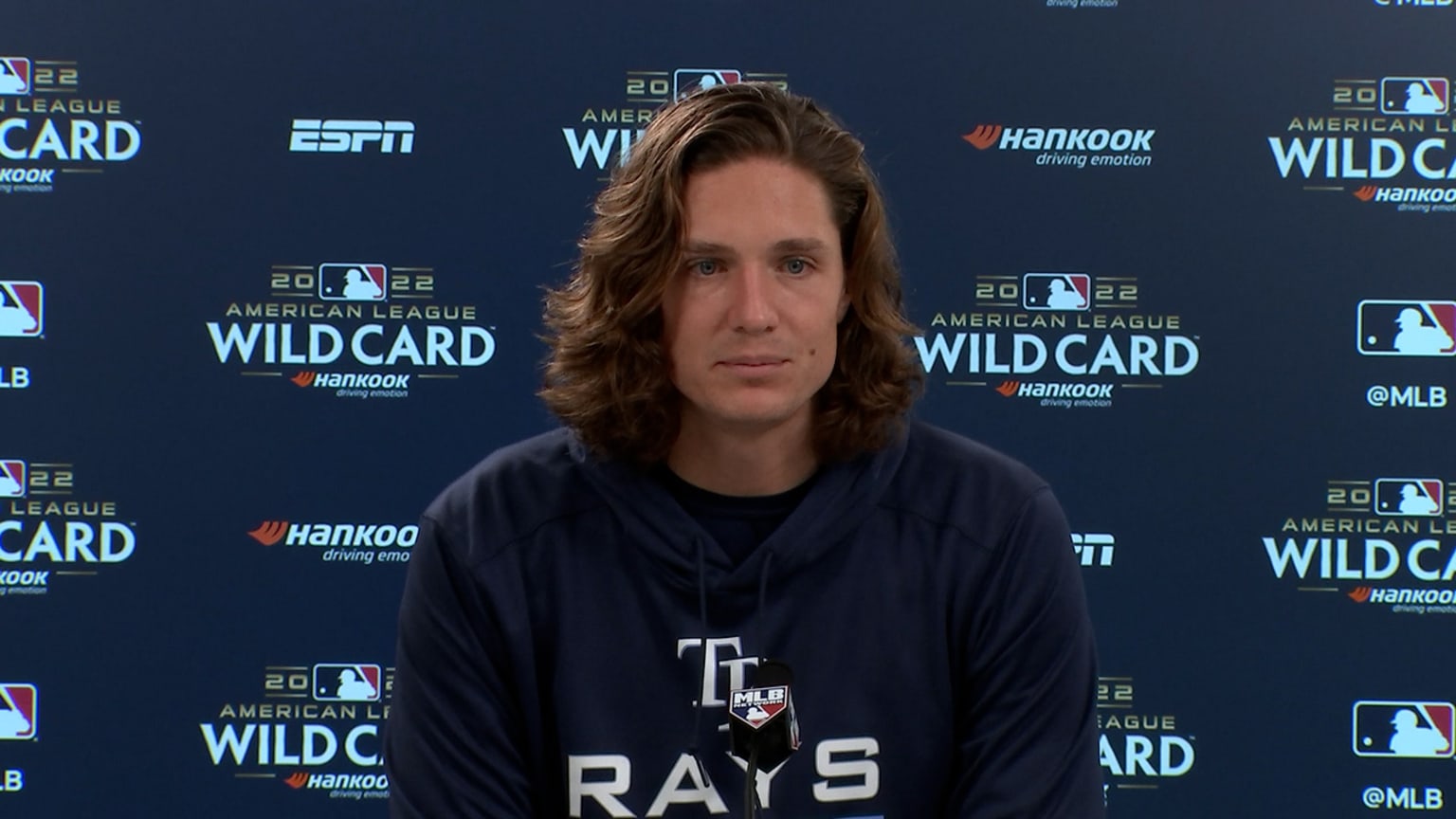 Glasnow on getting Game 2 start, facing Cleveland | 10/07/2022 | Tampa ...