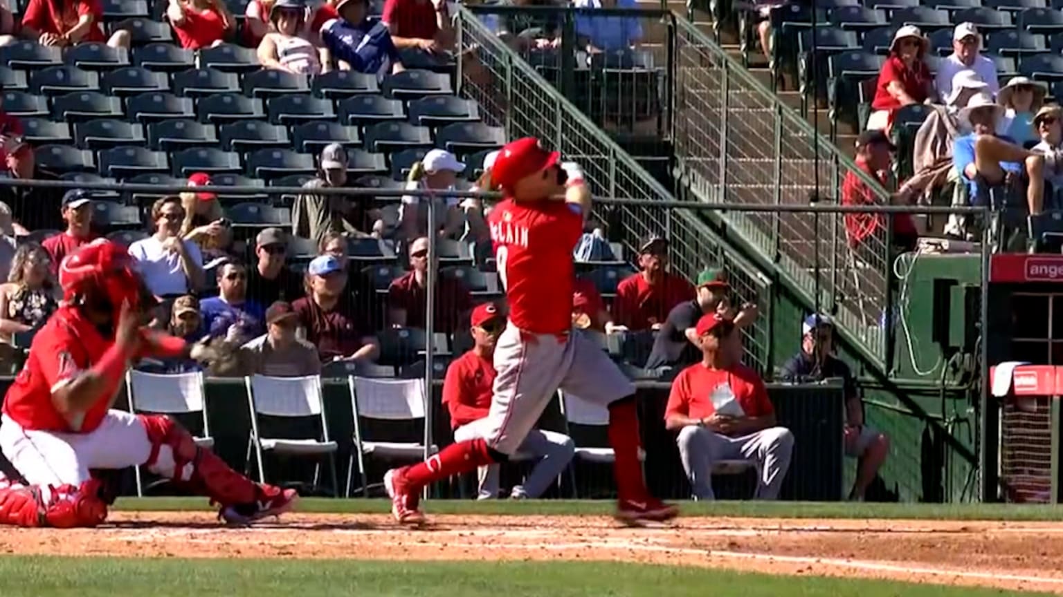 Matt McLain's two-run homer | 02/26/2025 | Cincinnati Reds