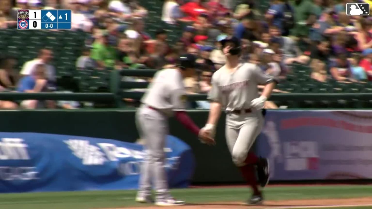 Luke Adams' three-run homer | 04/14/2024 | MLB.com