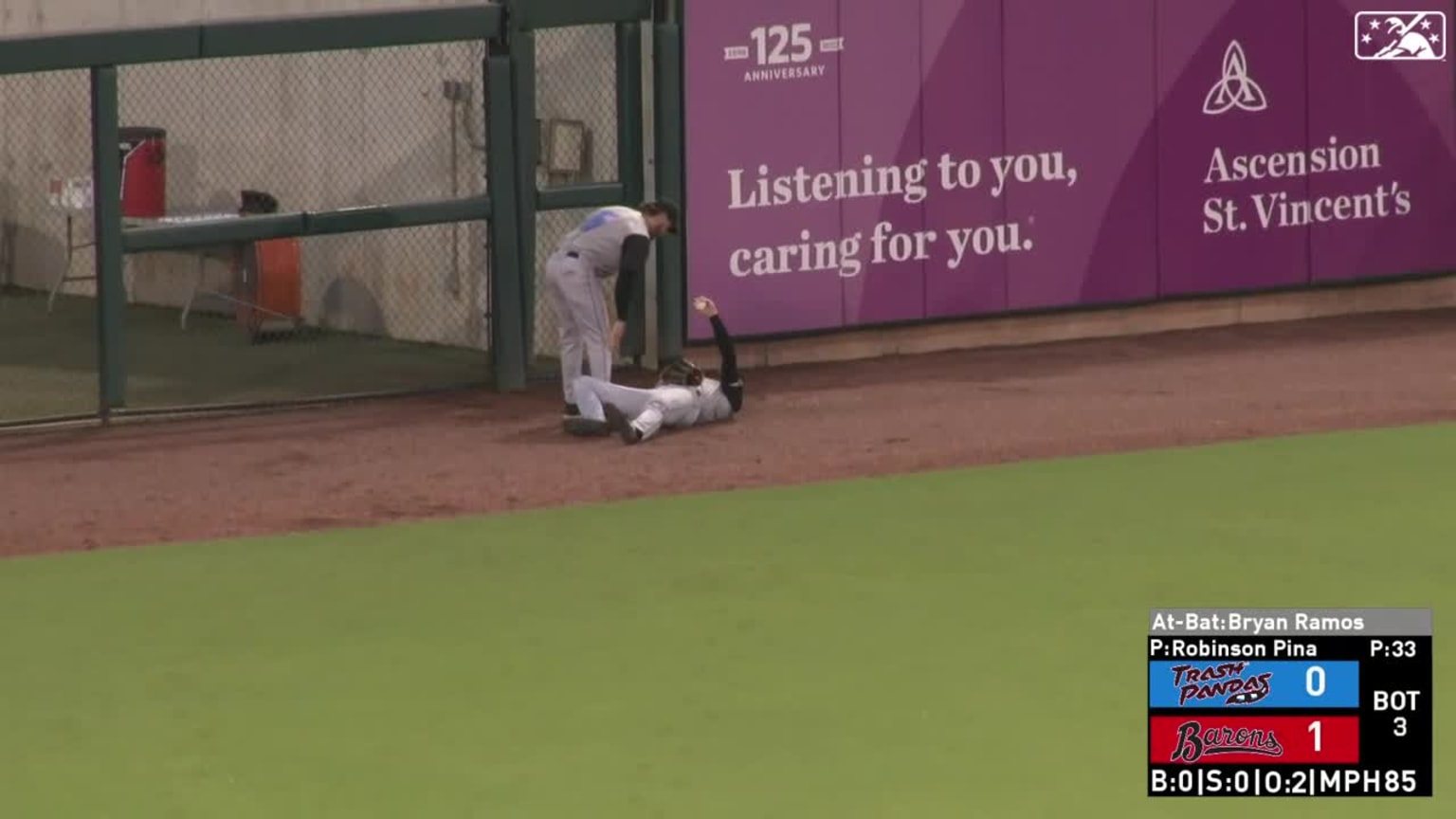 Bryce Teodosio makes a catch | 08/05/2023 | MLB.com