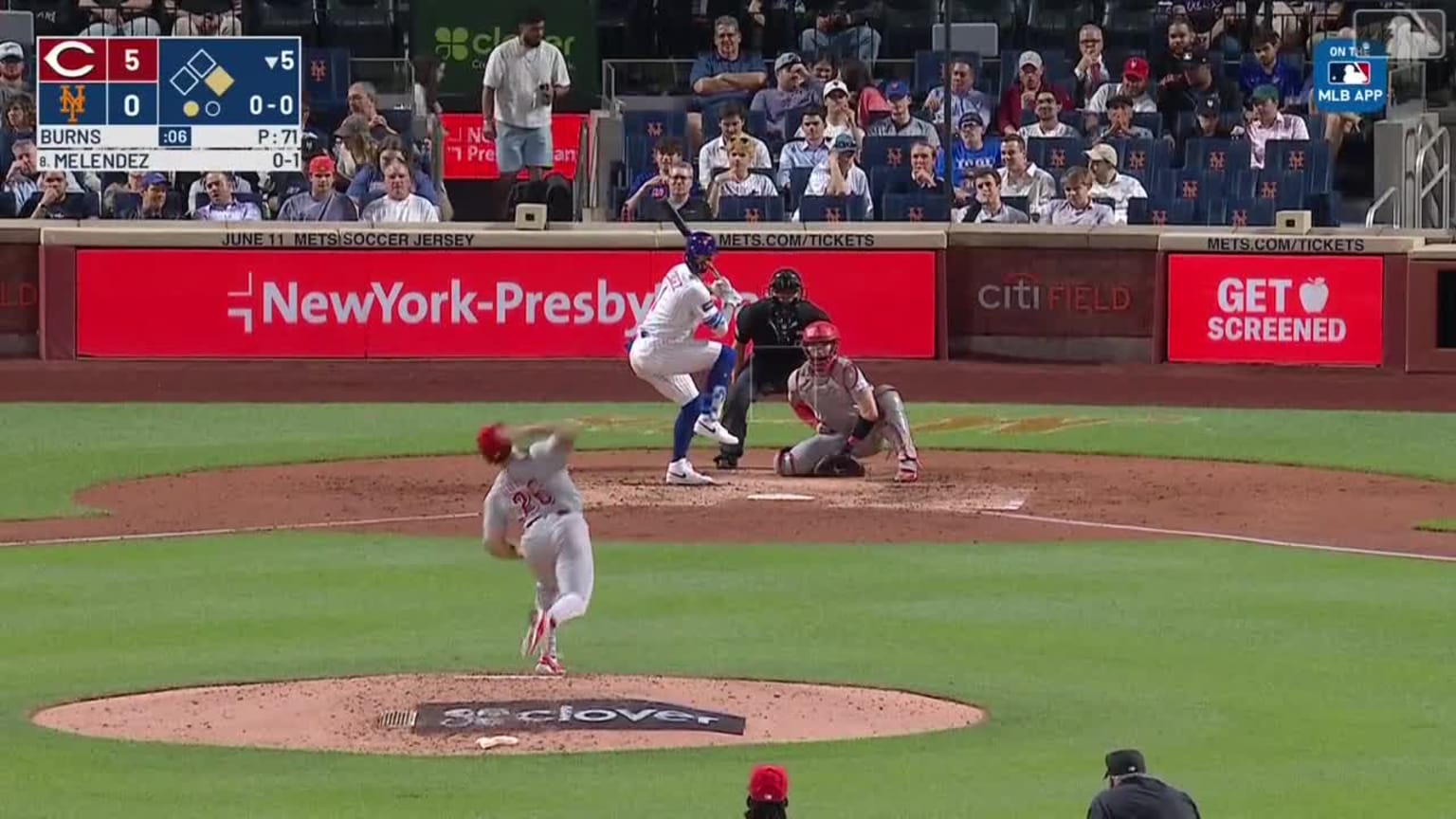 Strike 1 overturned to Ball 1 after ABS challenge | 05/26/2026 | MLB.com