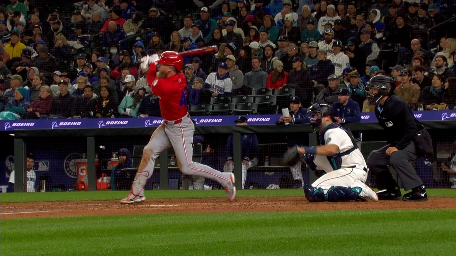 Jake Fraley's solo home run (1) | 04/15/2024 | Cincinnati Reds