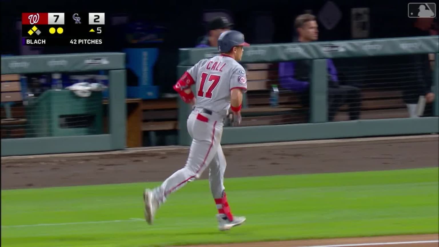 Alex Call drives in CJ Abrams with a sac fly to right | 04/07/2023 ...