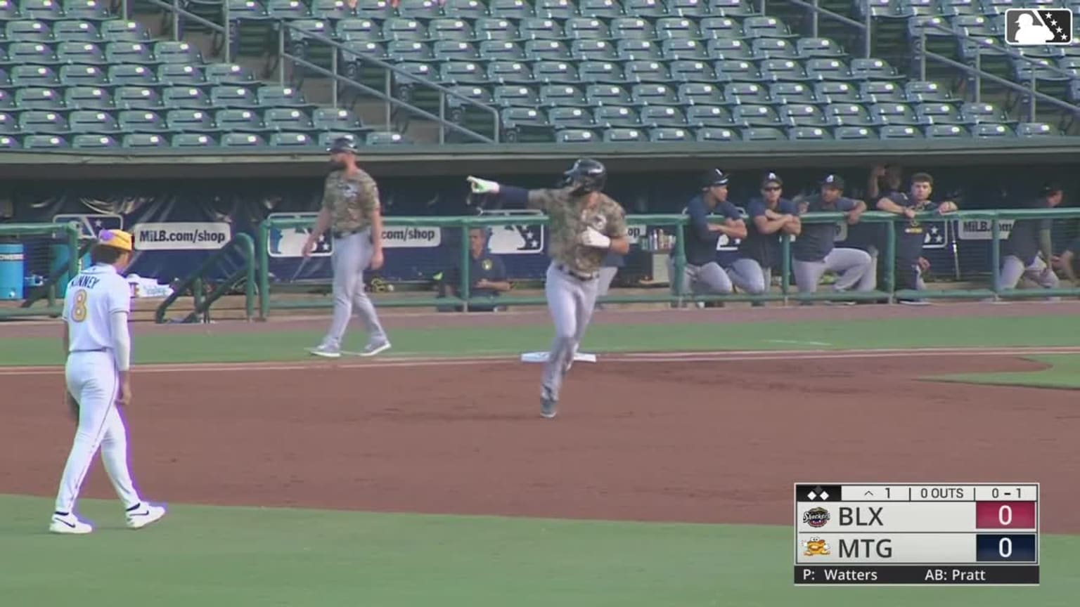 Cooper Pratt's three-run homer | 05/14/2025 | Milwaukee Brewers