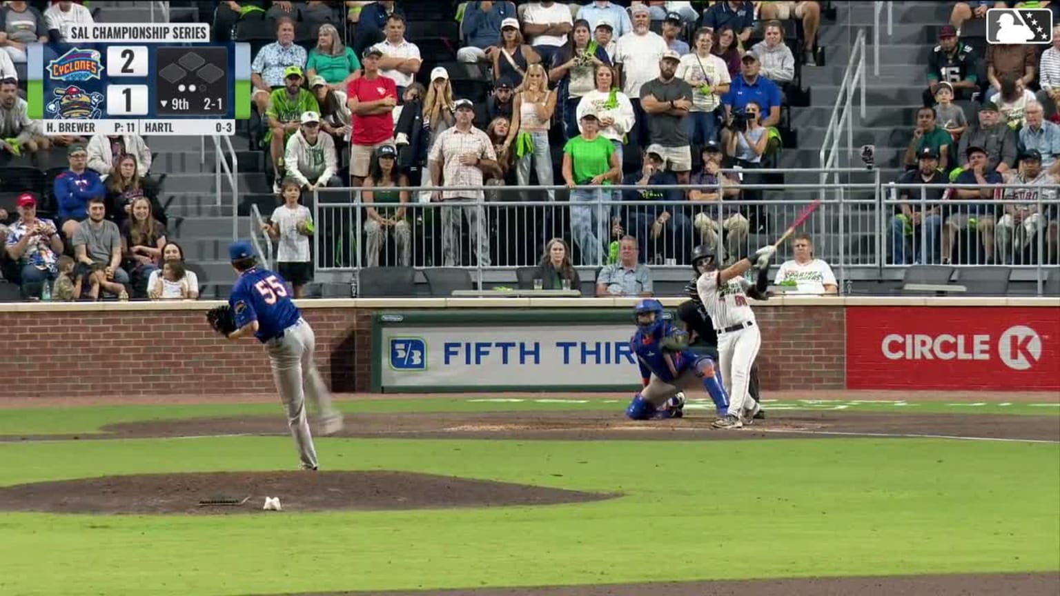 Cyclones win 2025 South Atlantic League title | 09/17/2025 | MLB.com