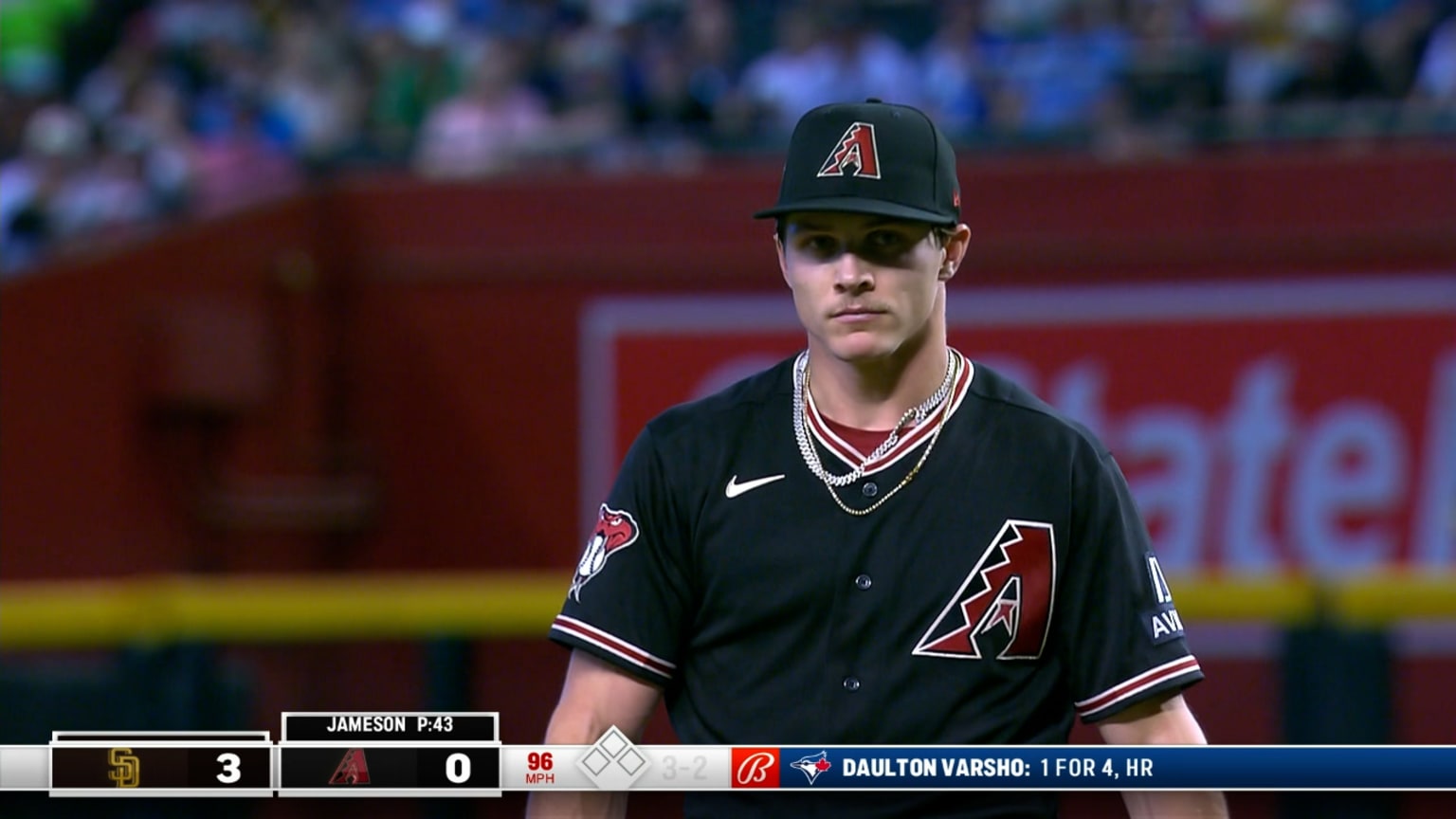 Jameson K's Nola to end top of 1st | 04/23/2023 | Arizona Diamondbacks