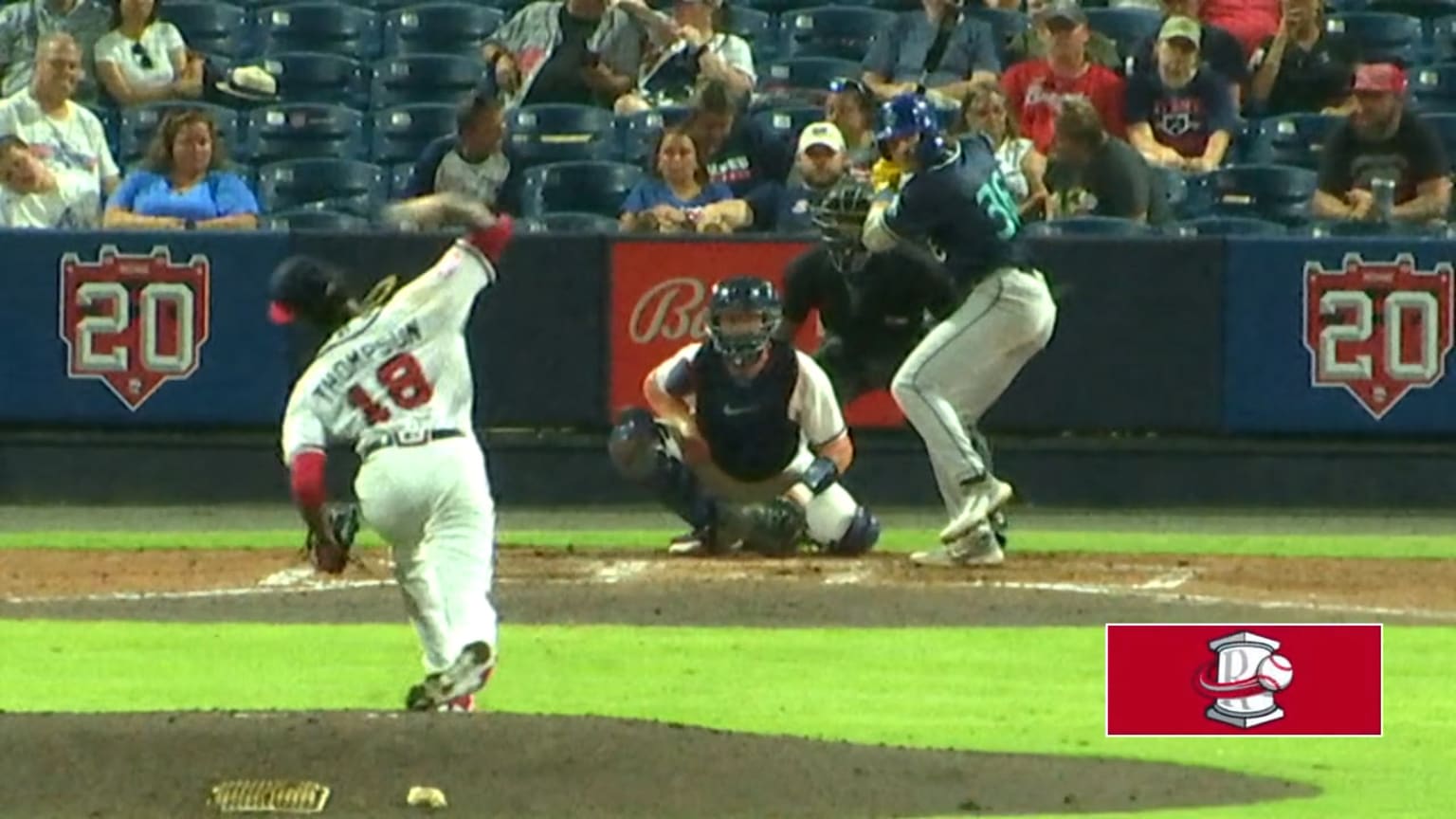 Tyree Thompson strikes out the side in the 8th | 09/06/2023 | MLB.com