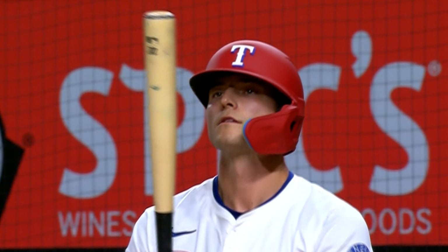 Jack Leiter's first career at-bat | 06/30/2025 | Texas Rangers