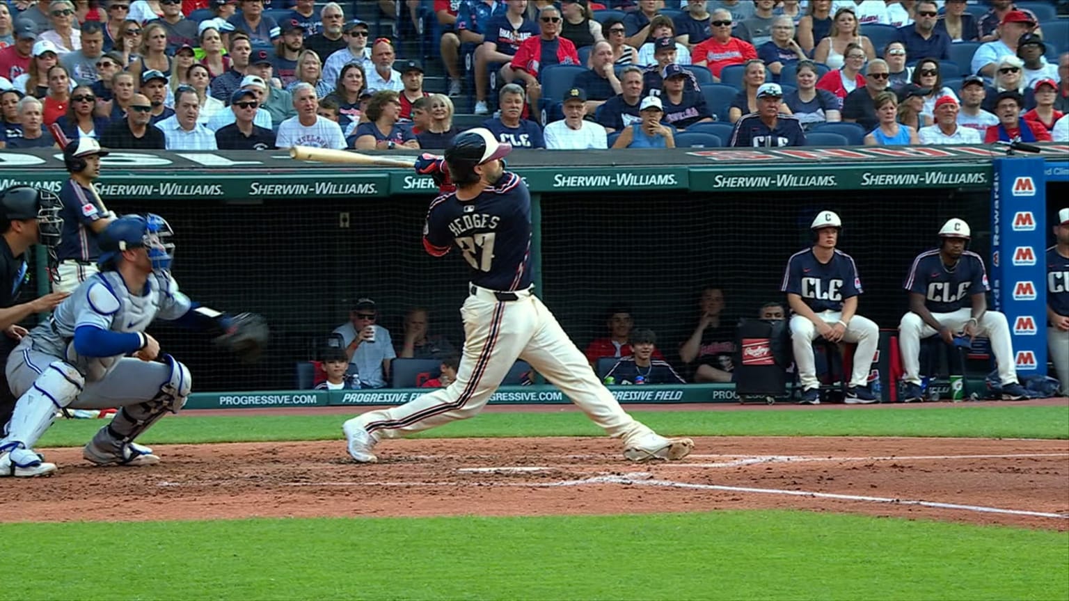 Austin Hedges' two-run single | 06/21/2024 | Cleveland Guardians