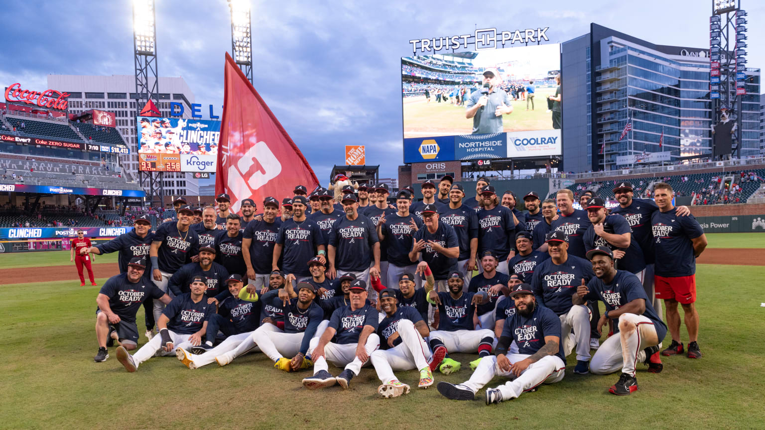 The Braves secure a playoff berth | 09/30/2024 | Atlanta Braves