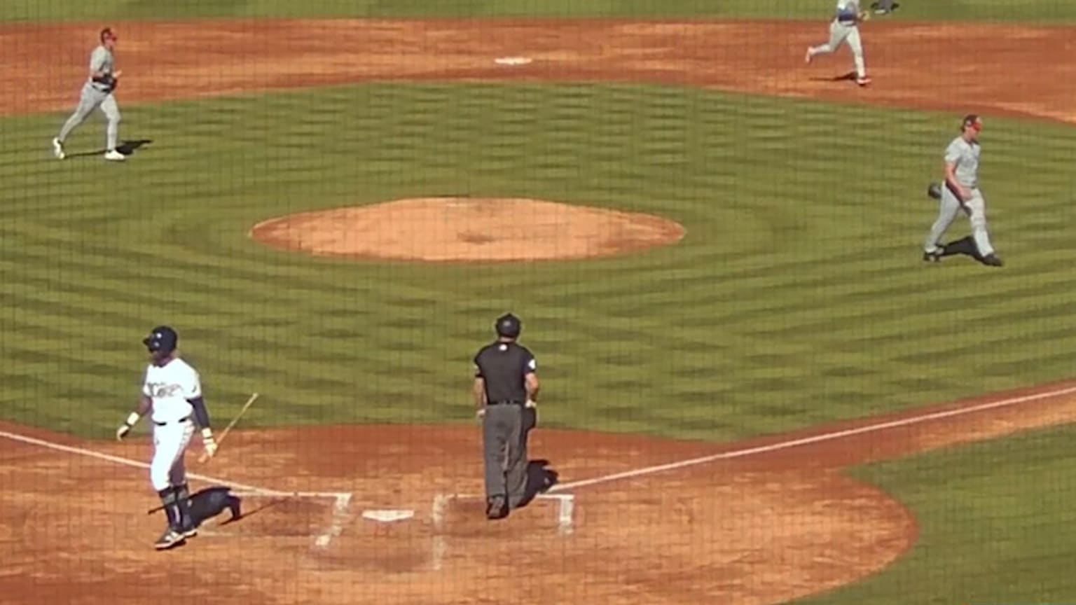 Tre' Morgan hits a leadoff double in fall league | 10/23/2024 | Tampa ...