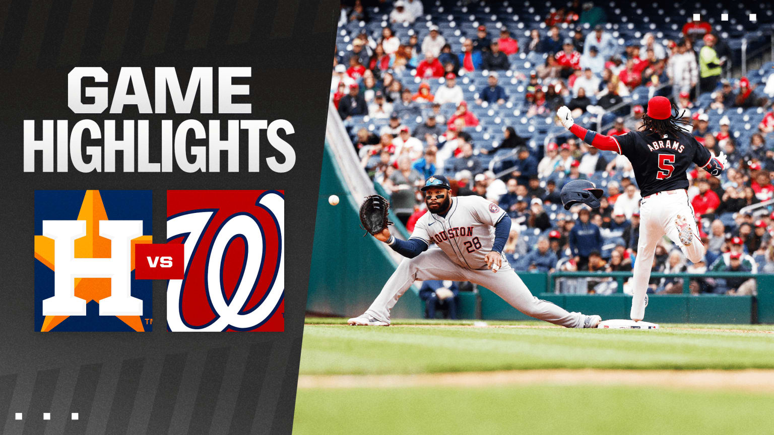 Astros vs. Nationals Highlights | 04/21/2024 | Chicago Cubs