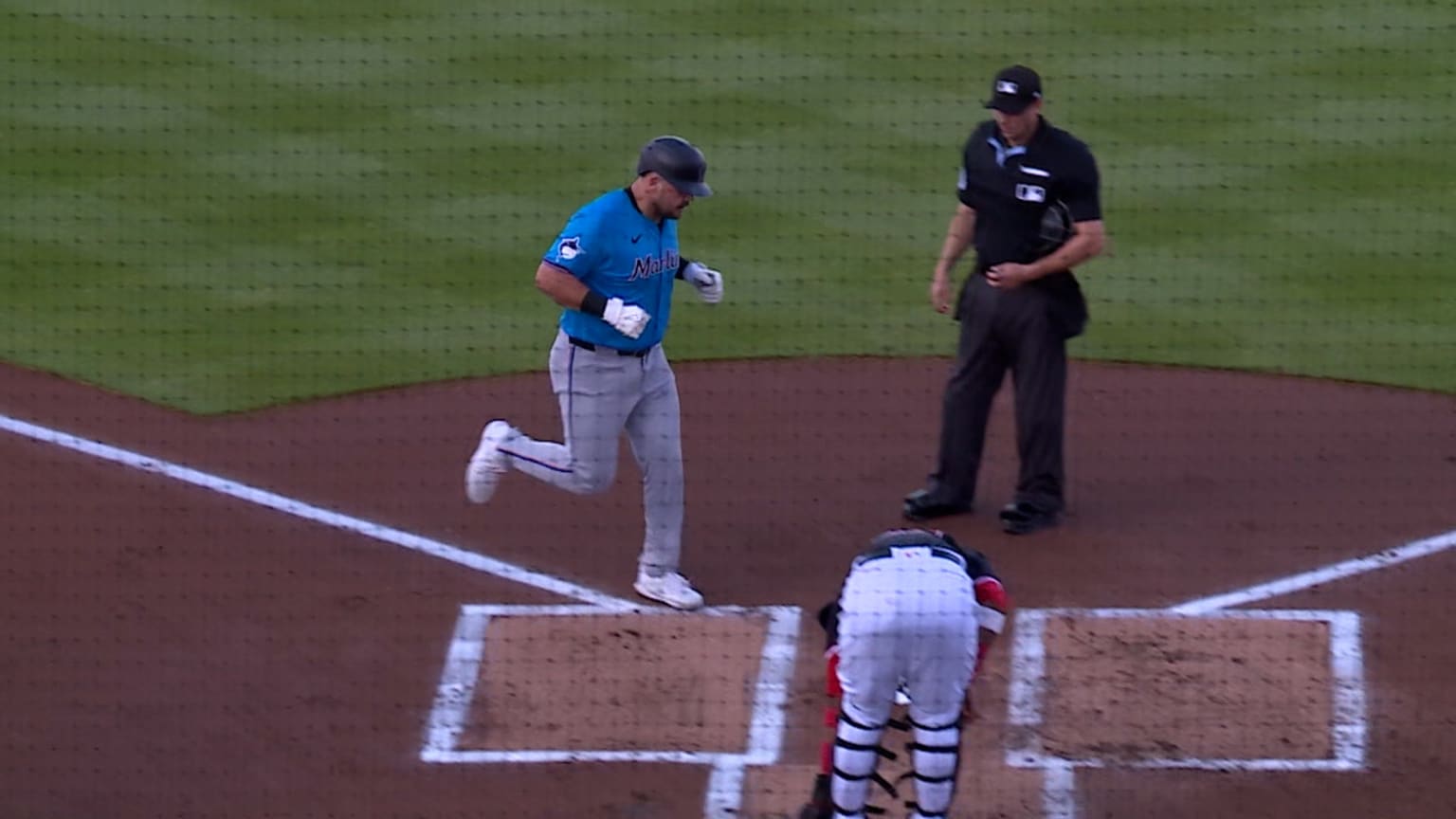 Jake Burger hits an opposite-field home run | 03/23/2024 | Miami Marlins