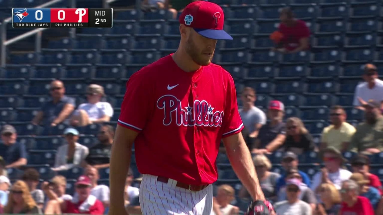 Zack Wheeler K's Nathan Lukes with a new pitch | 02/28/2023 ...