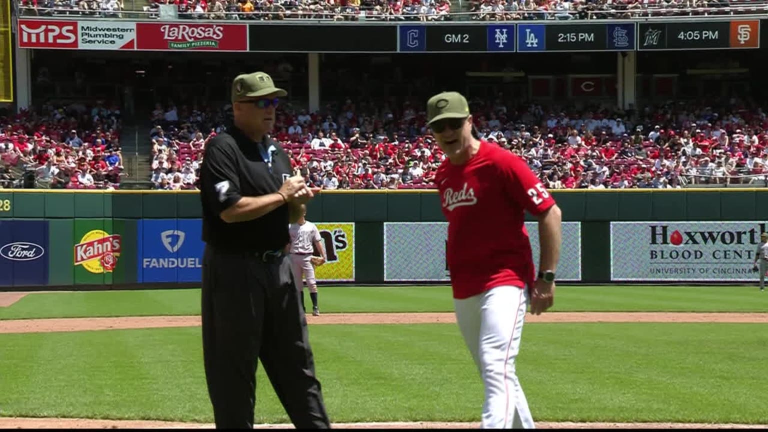 Bell gets ejected after Maile gets quick pitched | 05/21/2023 ...