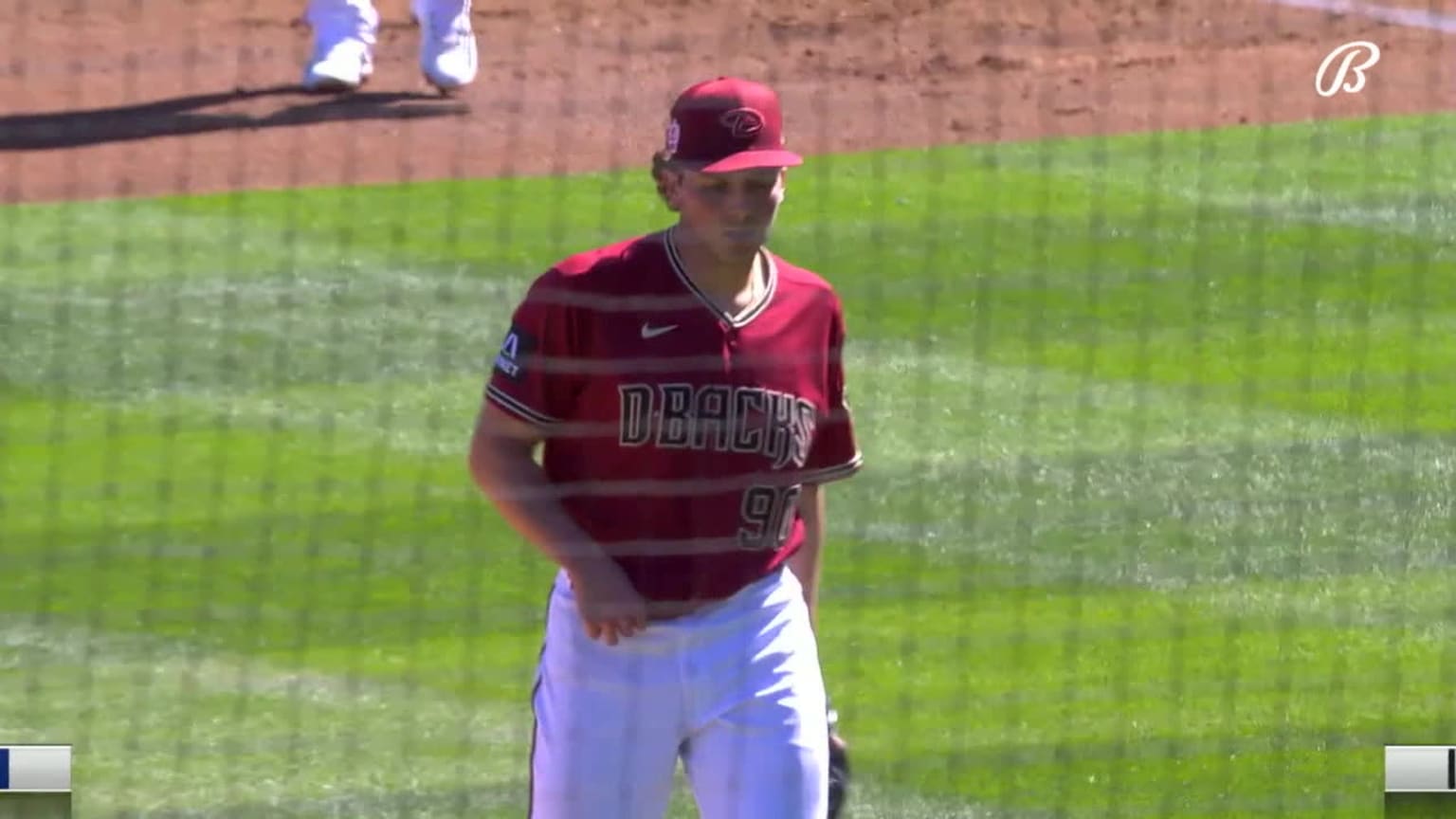 Brandon Pfaadt earns two strikeouts and induces DP | 02/27/2023 | Arizona Diamondbacks