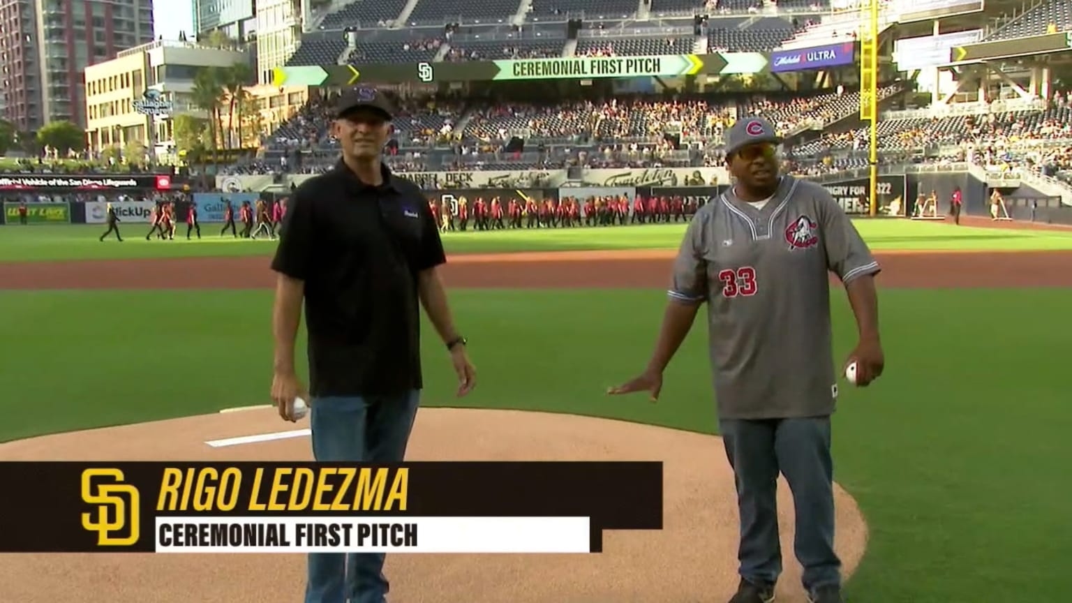 6/7/22: Ceremonial First Pitch | 06/07/2022 | San Diego Padres