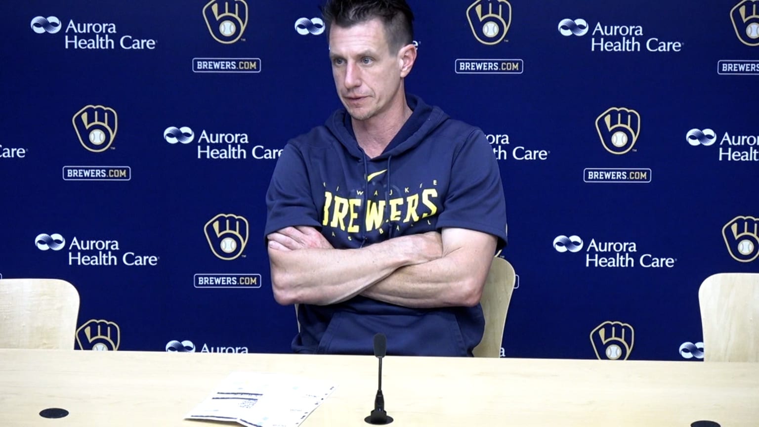 Craig Counsell discusses club's 7-3 loss in extras | 08/08/2023 ...